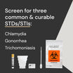 At Home STD Test Kit | Trichomoniasis, Gonorrhea & Chlamydia Test ...