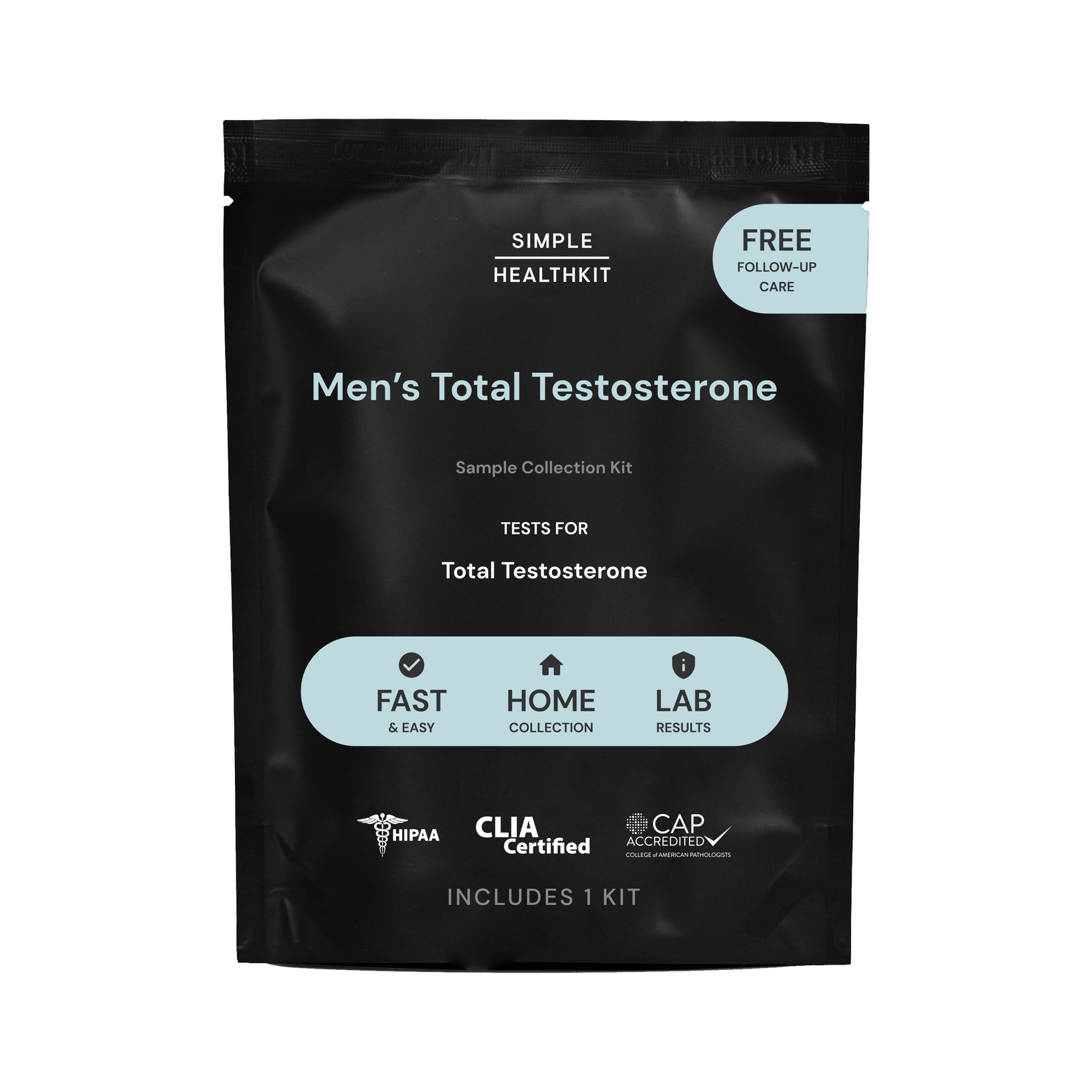 Men's Total Testosterone Test | At Home Testosterone Test Kit – Simple ...