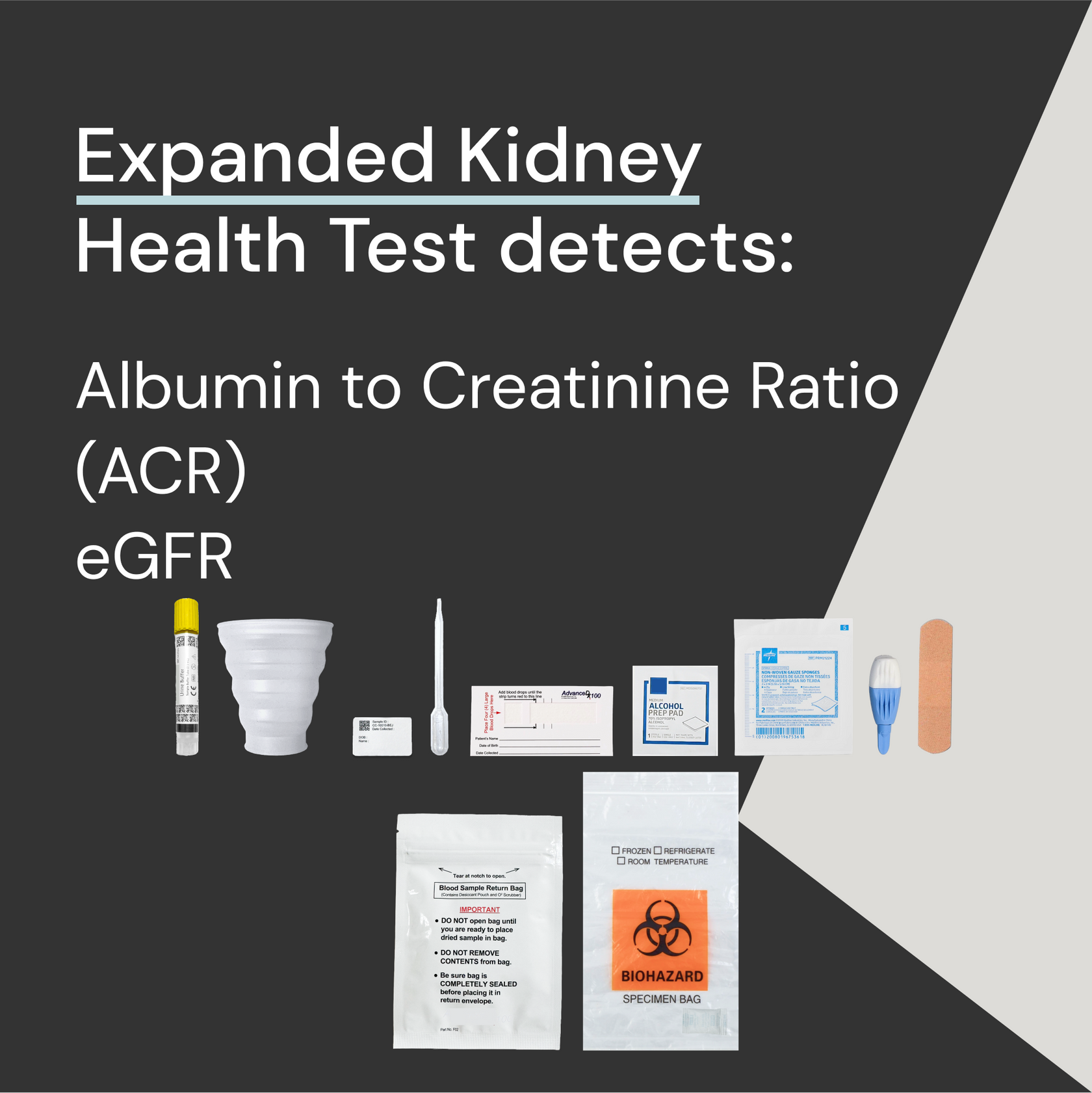 Expanded Kidney Health Test | KED Test from Simple HealthKit